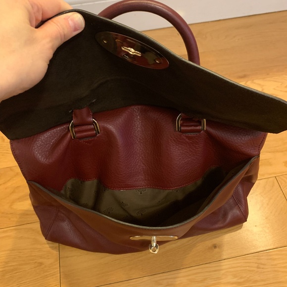 Mulberry | Bags | Authentic Mulberry Del Rey Leather Tote | Poshmark